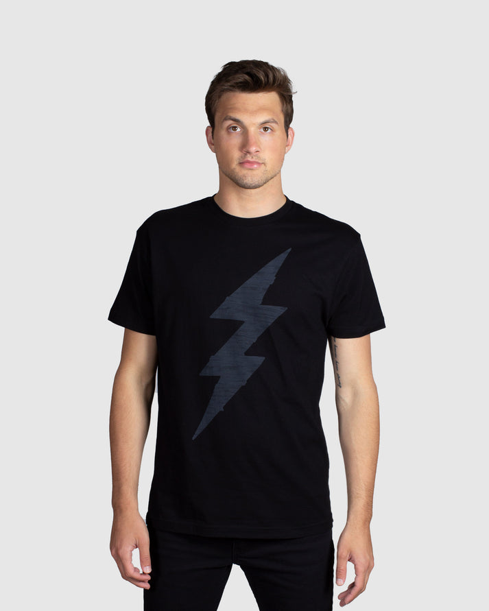 Bolt Tee, Black – VESTIGE